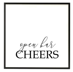 Open Bar Sign – Script
