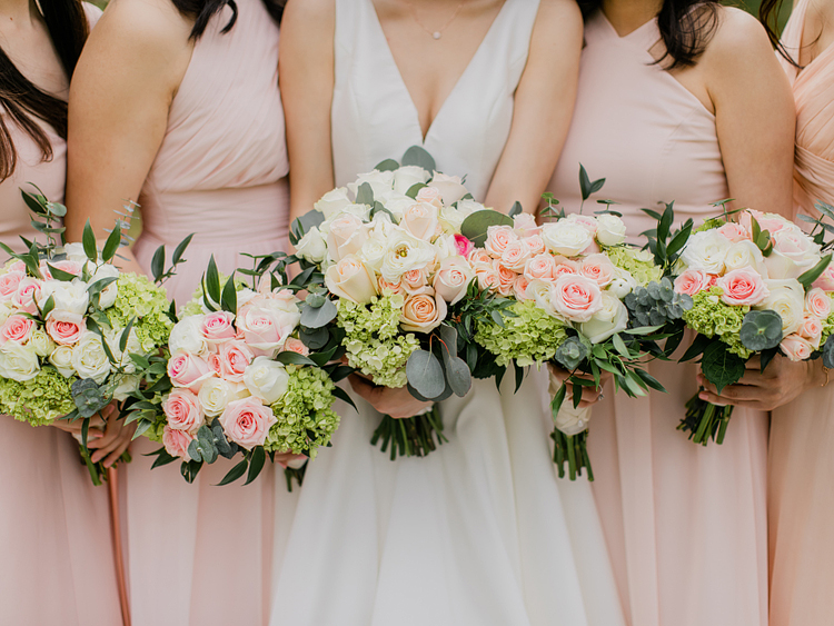 Romantic Pink Korean Spring Wedding » Northern Virginia Barn Wedding ...
