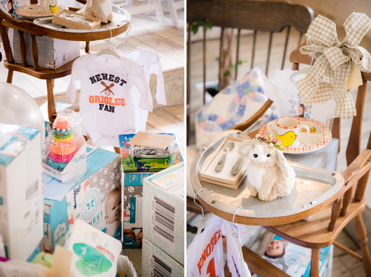 Socially Distanced Baby Shower in Elegant Gold & White » Northern ...