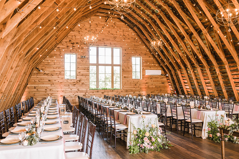 Flower-Filled Beige and Blush Pink Wedding for JMU Graduates » Northern ...