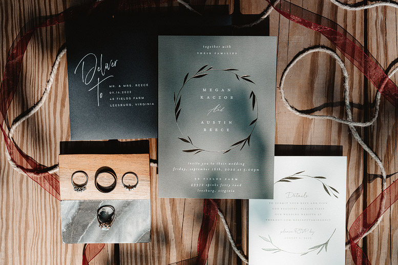 Dark and Moody ‘Til Death Wedding Inspiration » Northern Virginia Barn ...
